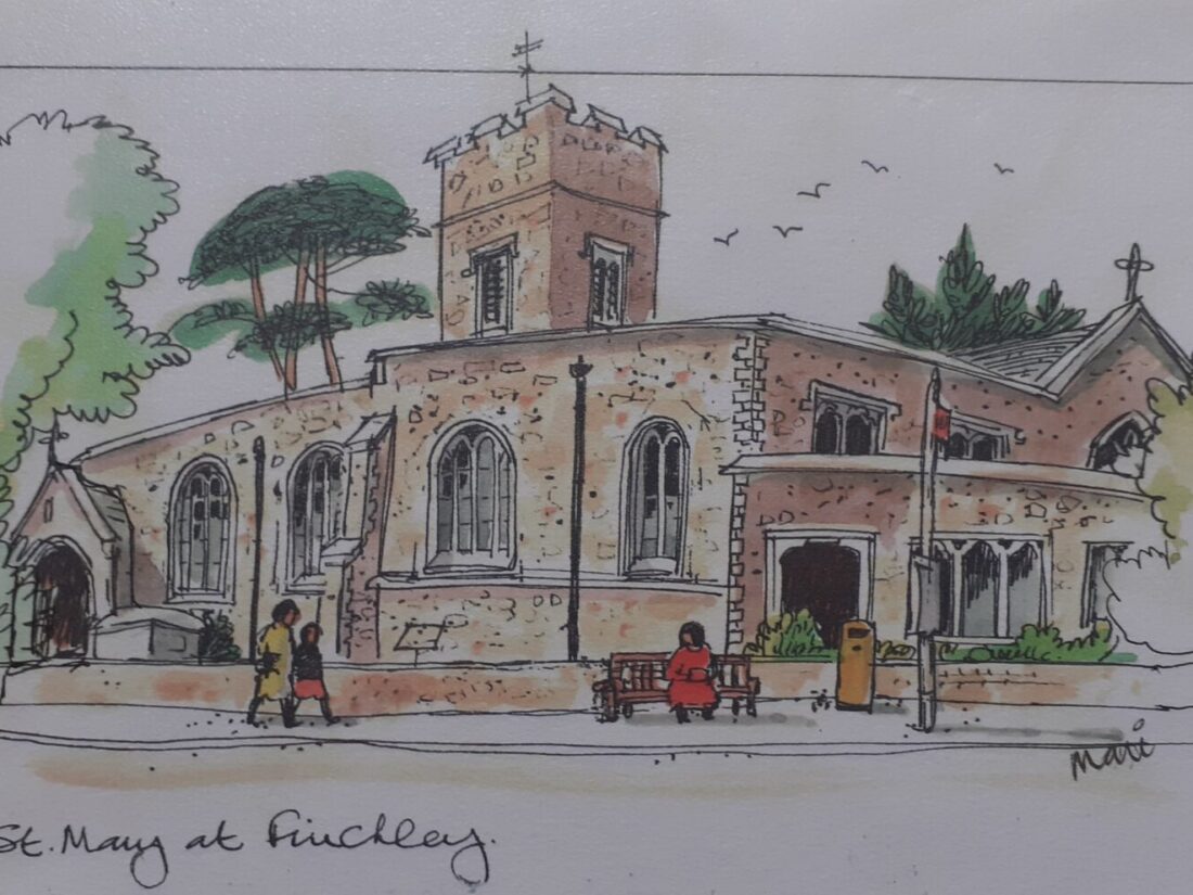 St Mary at Finchley, The ancient parish church of Finchley